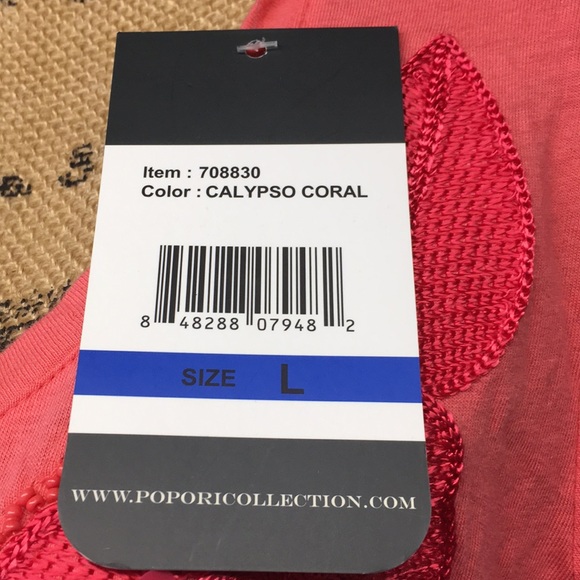 Po Pori | Tops | Po Pori Hand Embellisher Womens Top Size Large | Poshmark